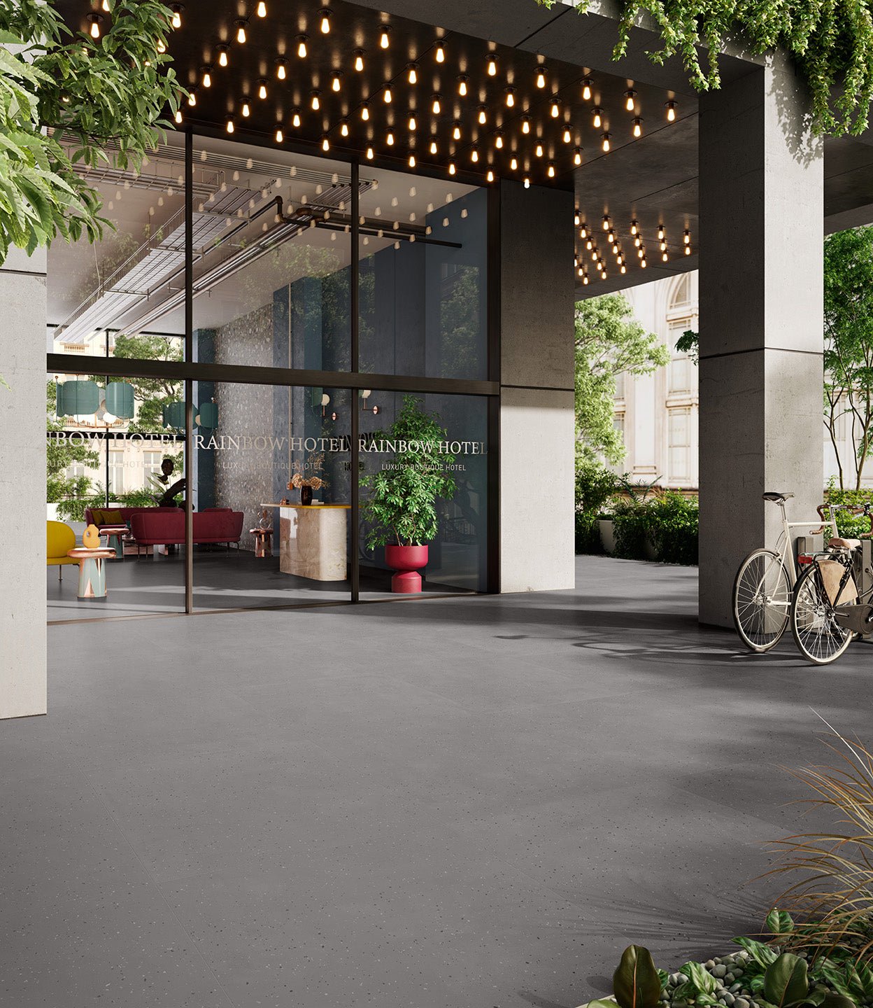 Piso Porcelanato Deconcrete - Micro Grey | Interni