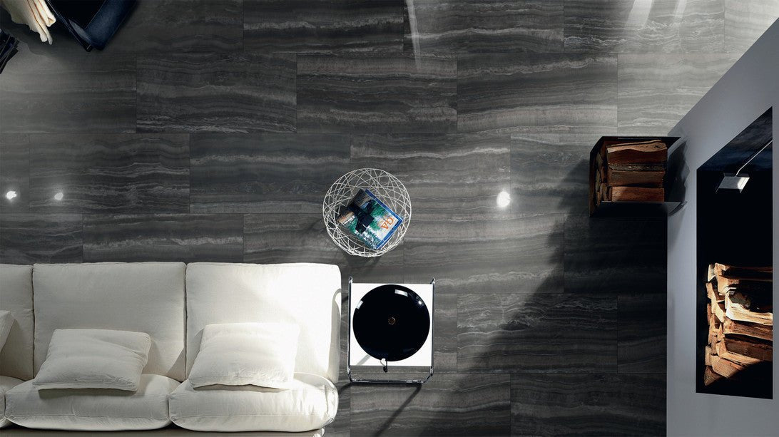 Piso tipo Mármol Florim - Onyx Shadow | Interni