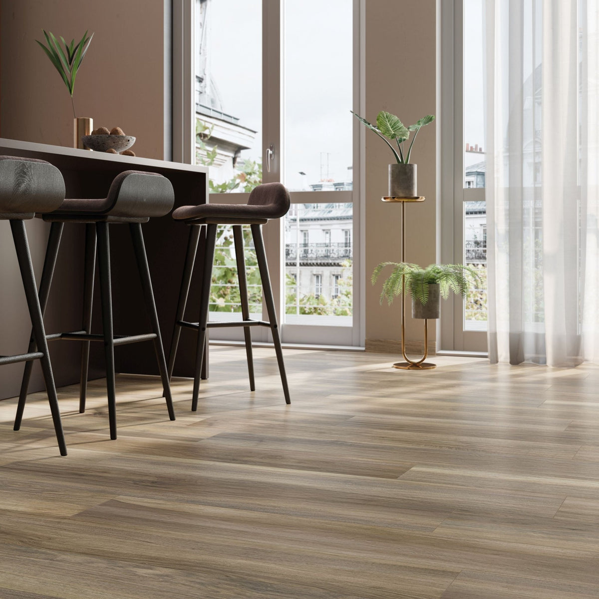 Piso tipo madera: Husk - Greige | Interni