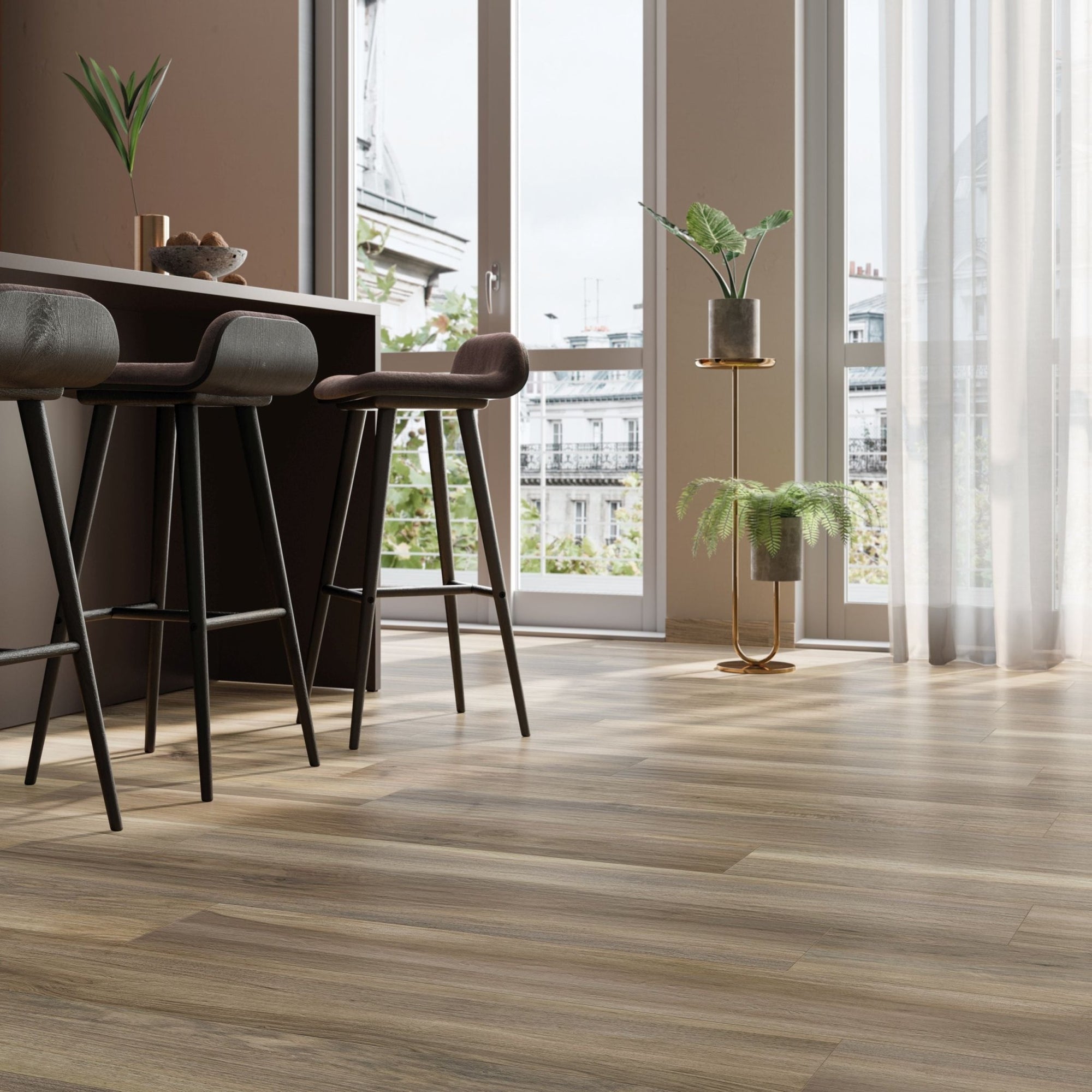 Piso tipo madera: Husk - Greige | Interni