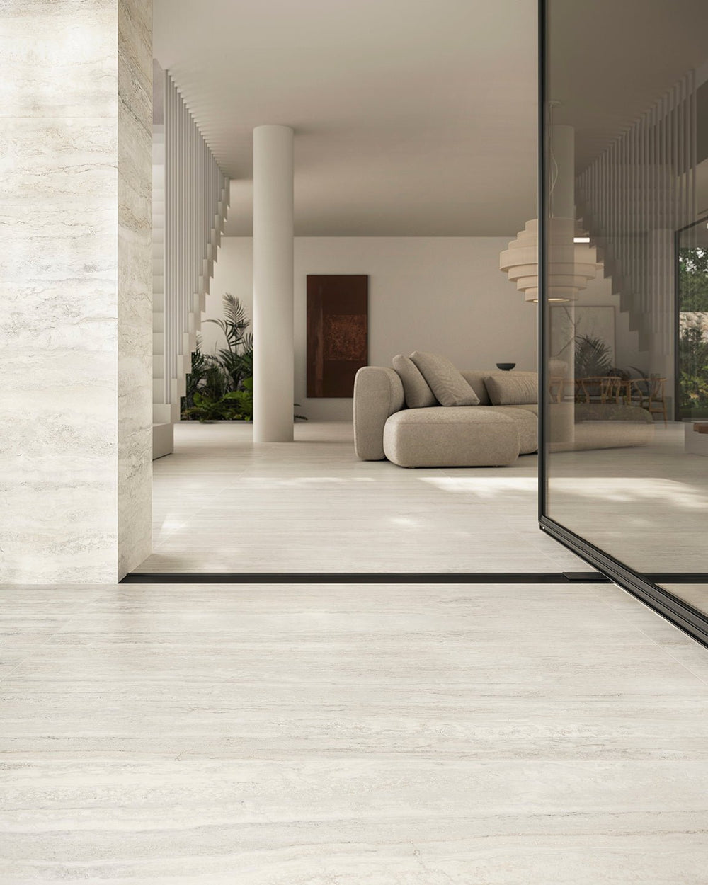 Piso Porcelanato Invictus - White | Interni